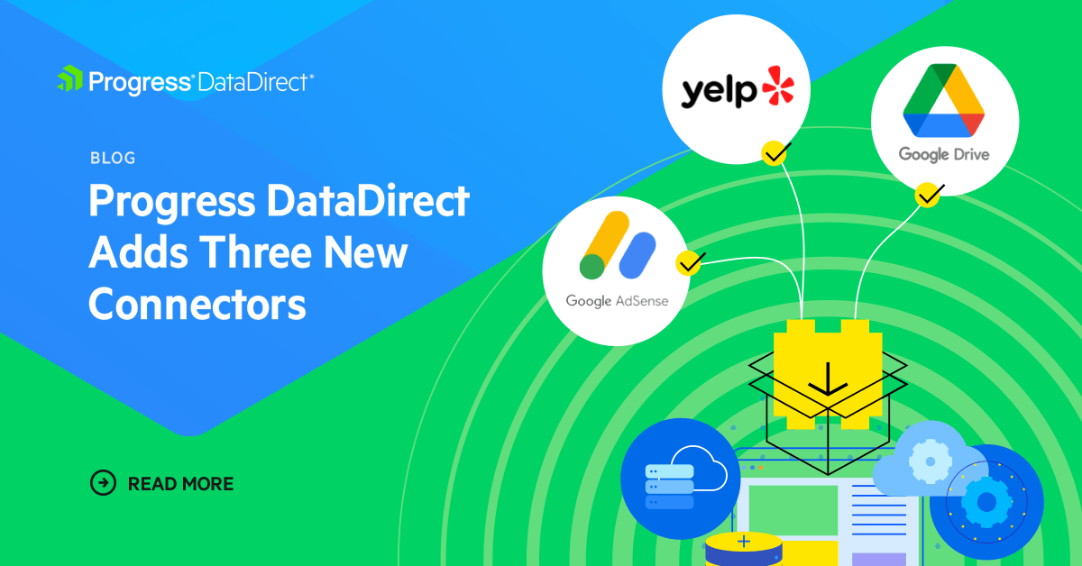 Progress DataDirect ajoute 18 nouveaux connecteurs de données