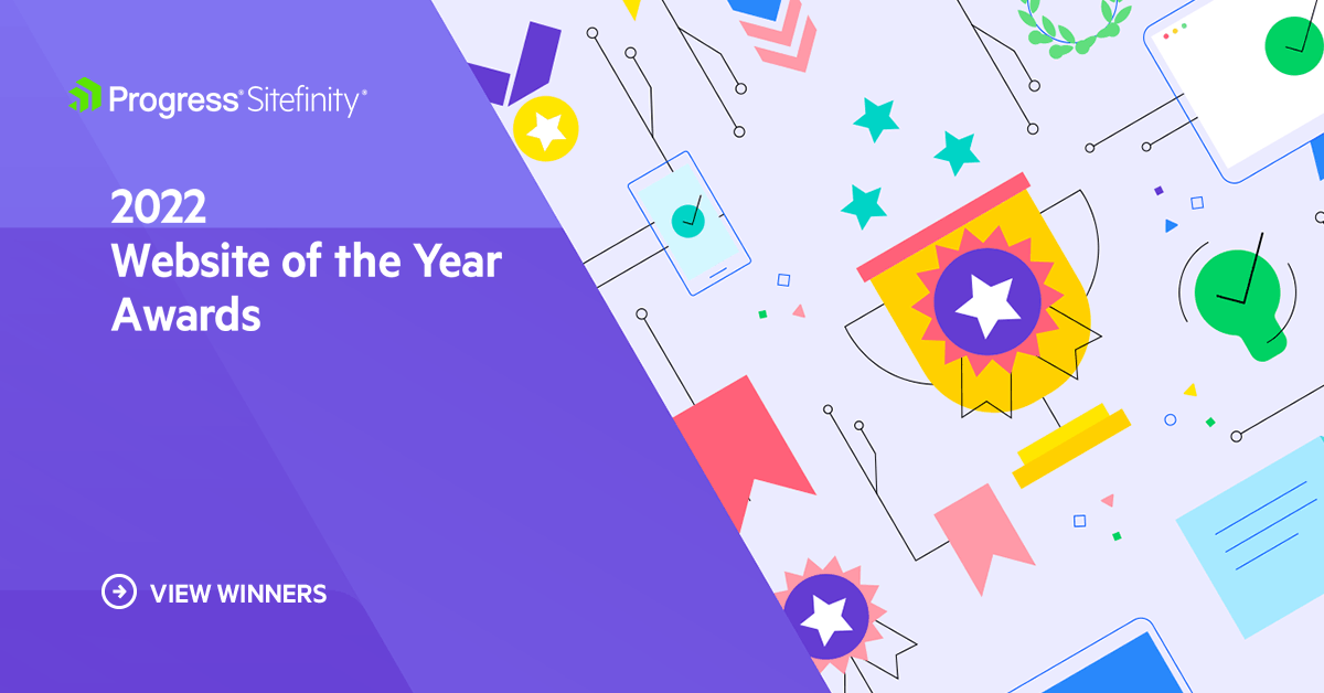 Sitefinity Website of the Year Awards 2022 Results Are In!