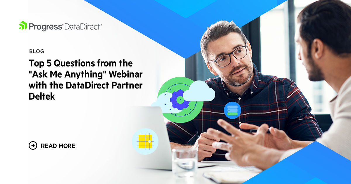 Questions from the Webinar with DataDirect Partner Deltek