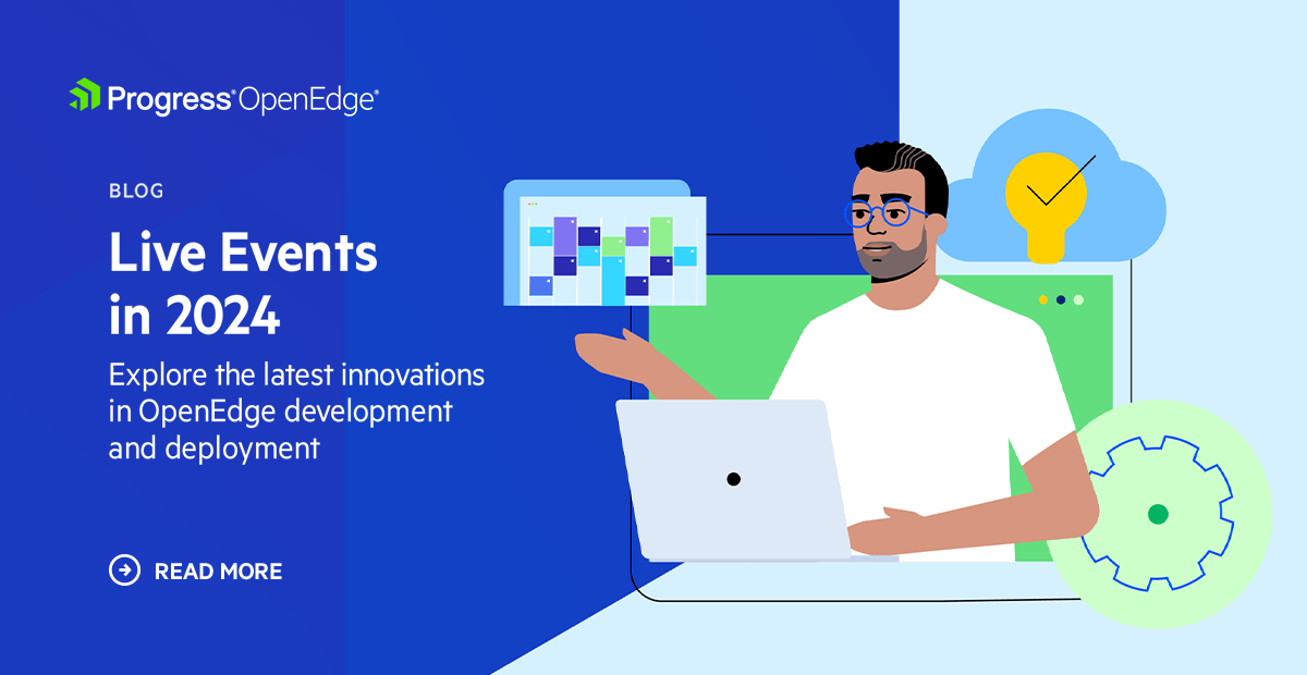 Progression des événements OpenEdge Live en 2024