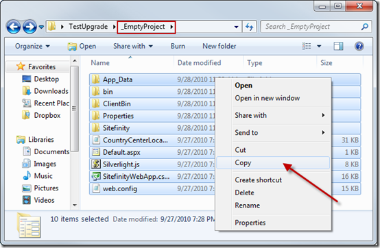 Upgrading From The Sitefinity 40 Beta1 To The Beta2