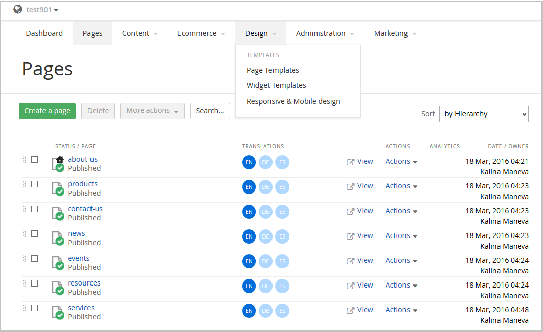 Meet The New Sitefinity “light” Backend Theme