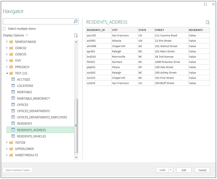 How To Build Excel Reports On Oracle Database Using Datadirect Oracle Driver For Odbc