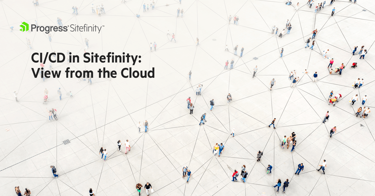 CI/CD in Sitefinity Cloud