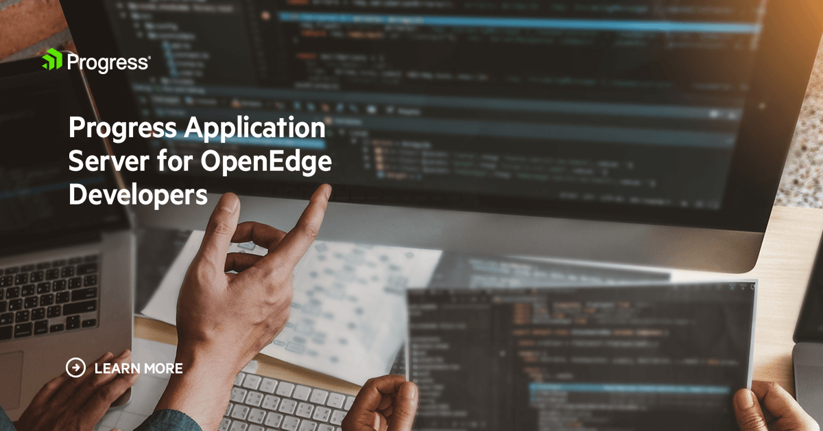 Openedge Instructor Led Pas Developer Training Progress