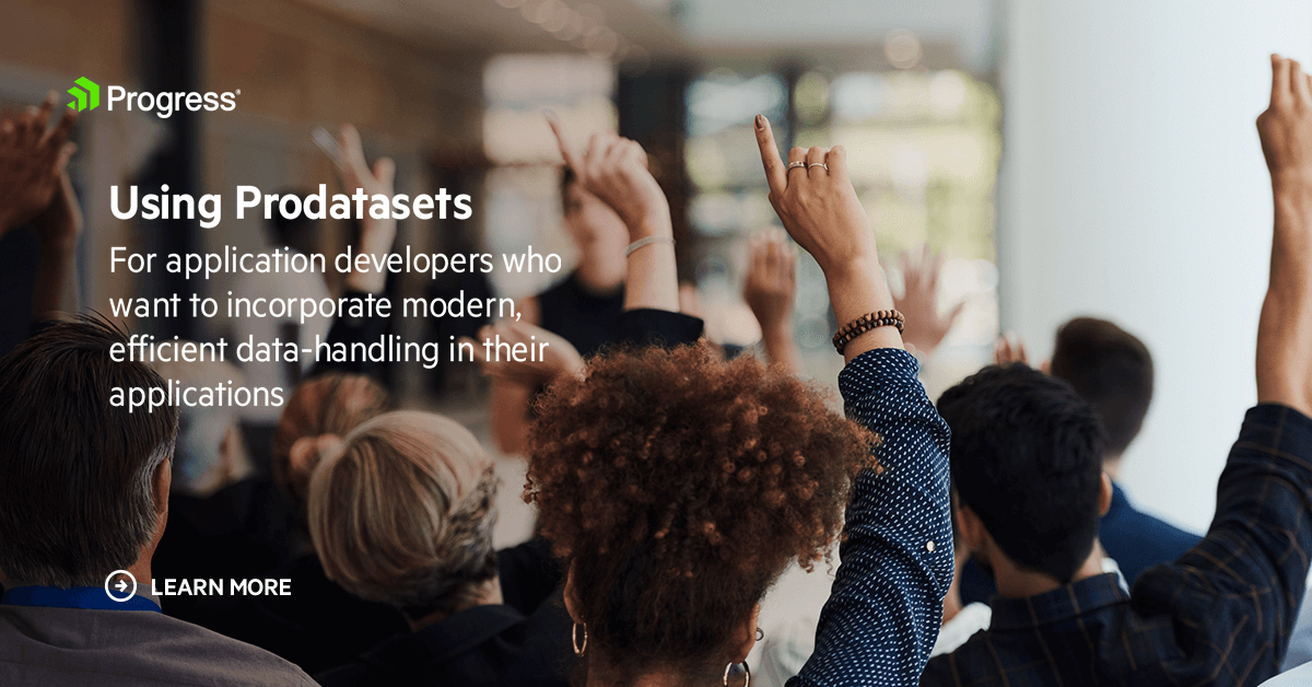 OpenEdge Instructor Led ProDataSets Training | Progress