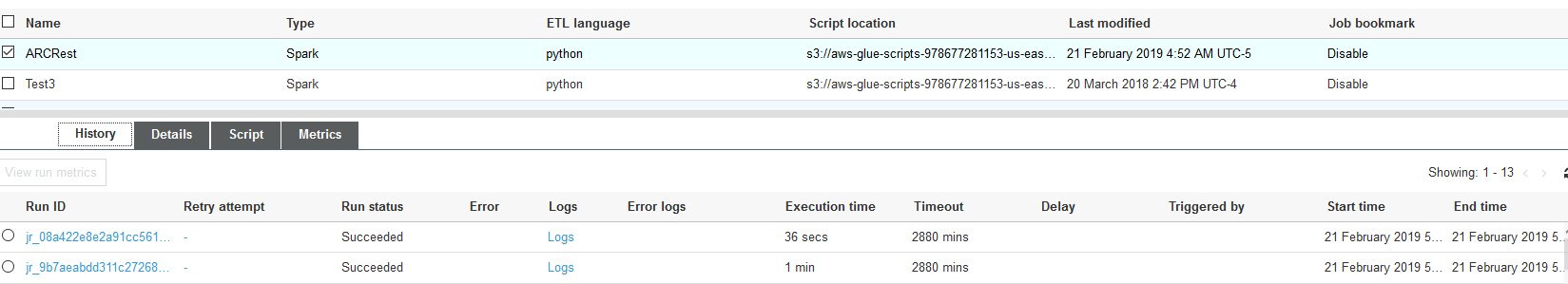 Access Data Via Any Aws Glue Rest Api Source Using Jdbc Example