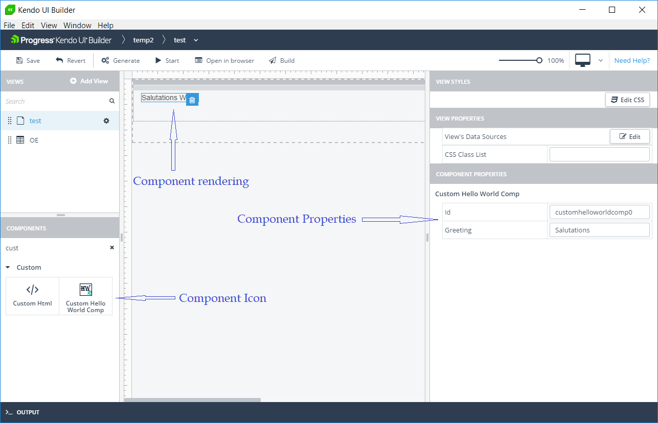 Introduction To Custom Components For Kendo Ui Builder