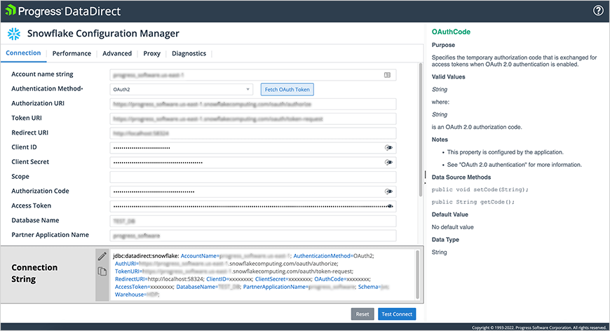 Snowflake Jdbc Driver Downloads Progress Datadirect
