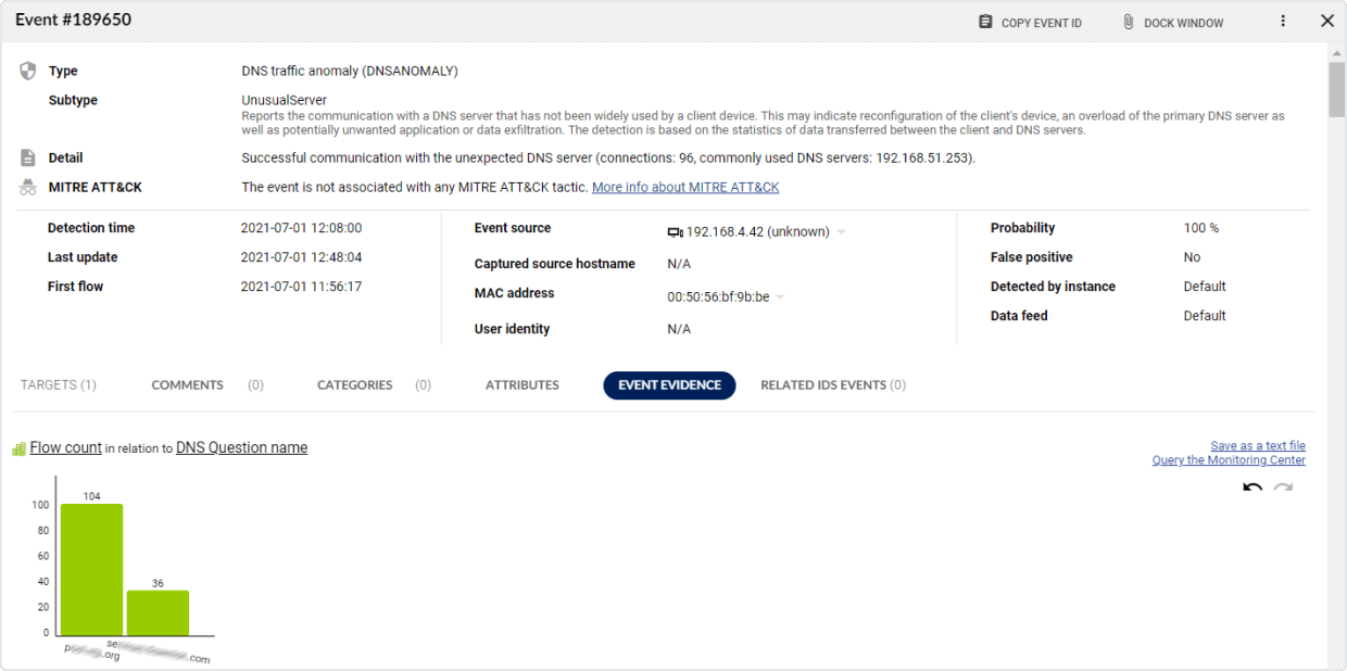 Network Anomaly Detection And Network Behavior Analysis Progress Flowmon