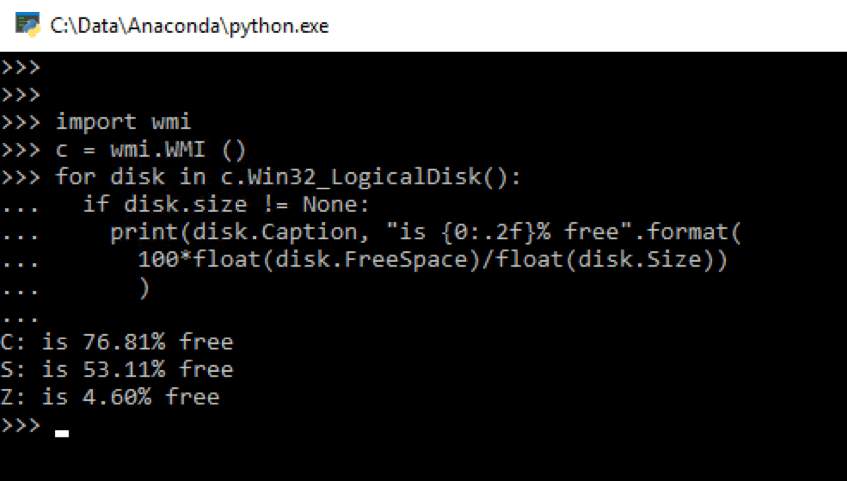Managing Windows System Administration With Wmi And Python