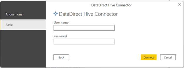 Directquery Datadirect Apache Hive Odbc Drivers In Power Bi Directquery
