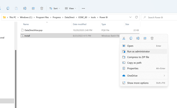 Directquery Datadirect Apache Hive Odbc Drivers In Power Bi Directquery