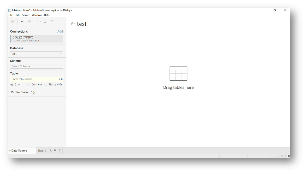 How To Build Tableau Reports On Sql Server Data Using Sql Server Odbc Driver 9499