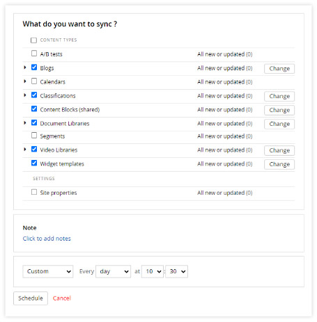 Website Synchronization Software | Progress Sitefinity