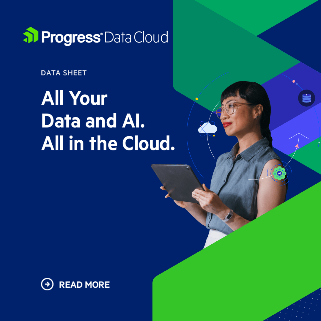Progress Data Cloud, the launchpad for the Progress Data Platform